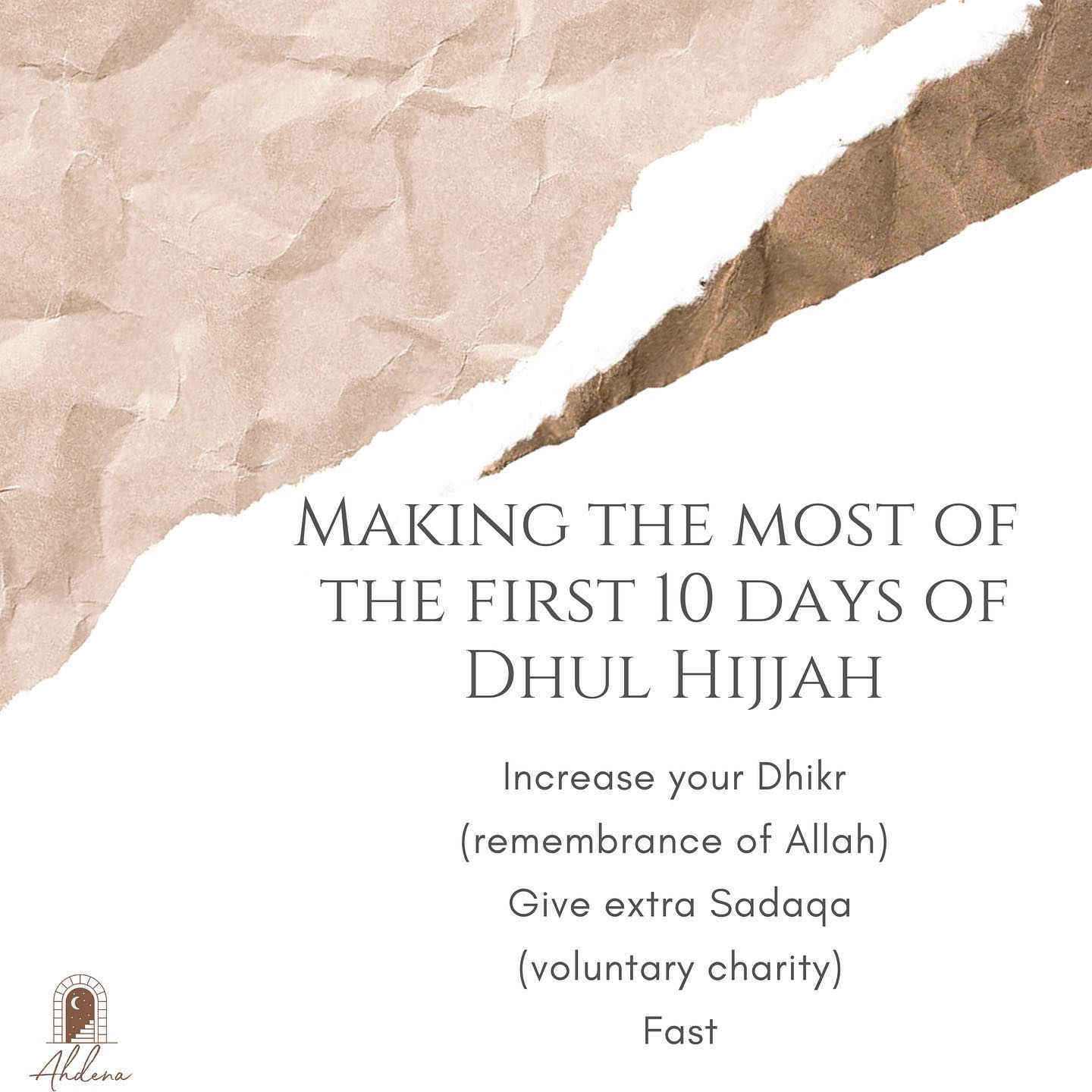 Dhul Hijjah - Ahdena